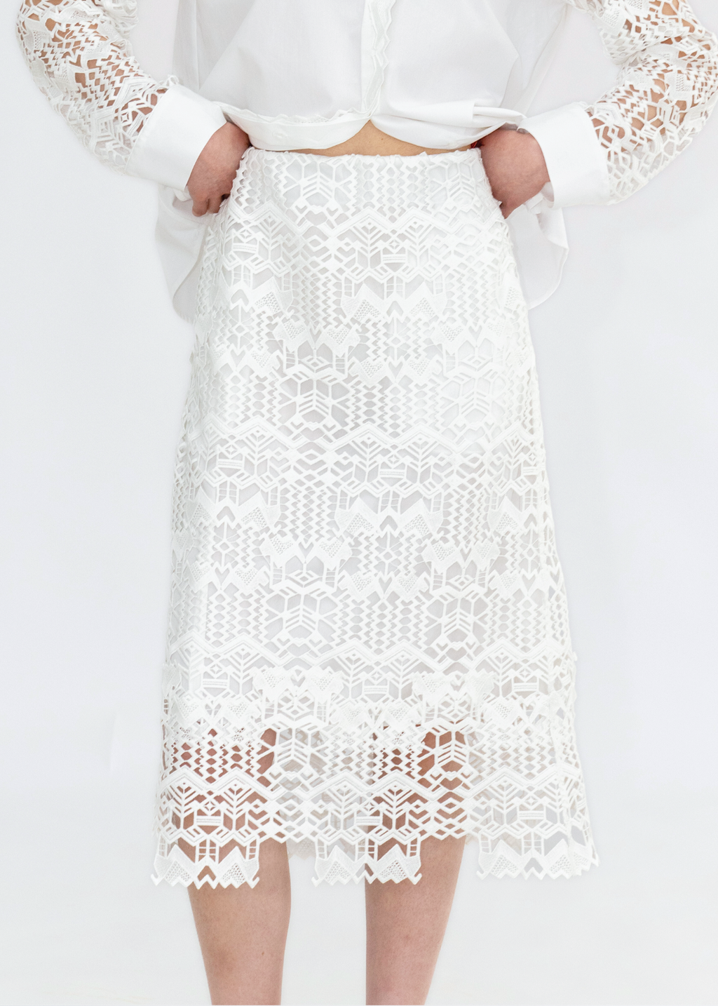 DEER LACE SKIRT – Vivienne Tam Store