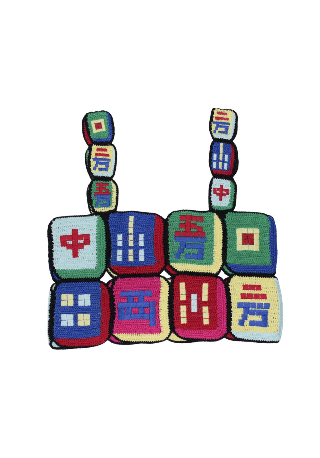 MAHJONG CROCHET CROP TOP – Vivienne Tam Store