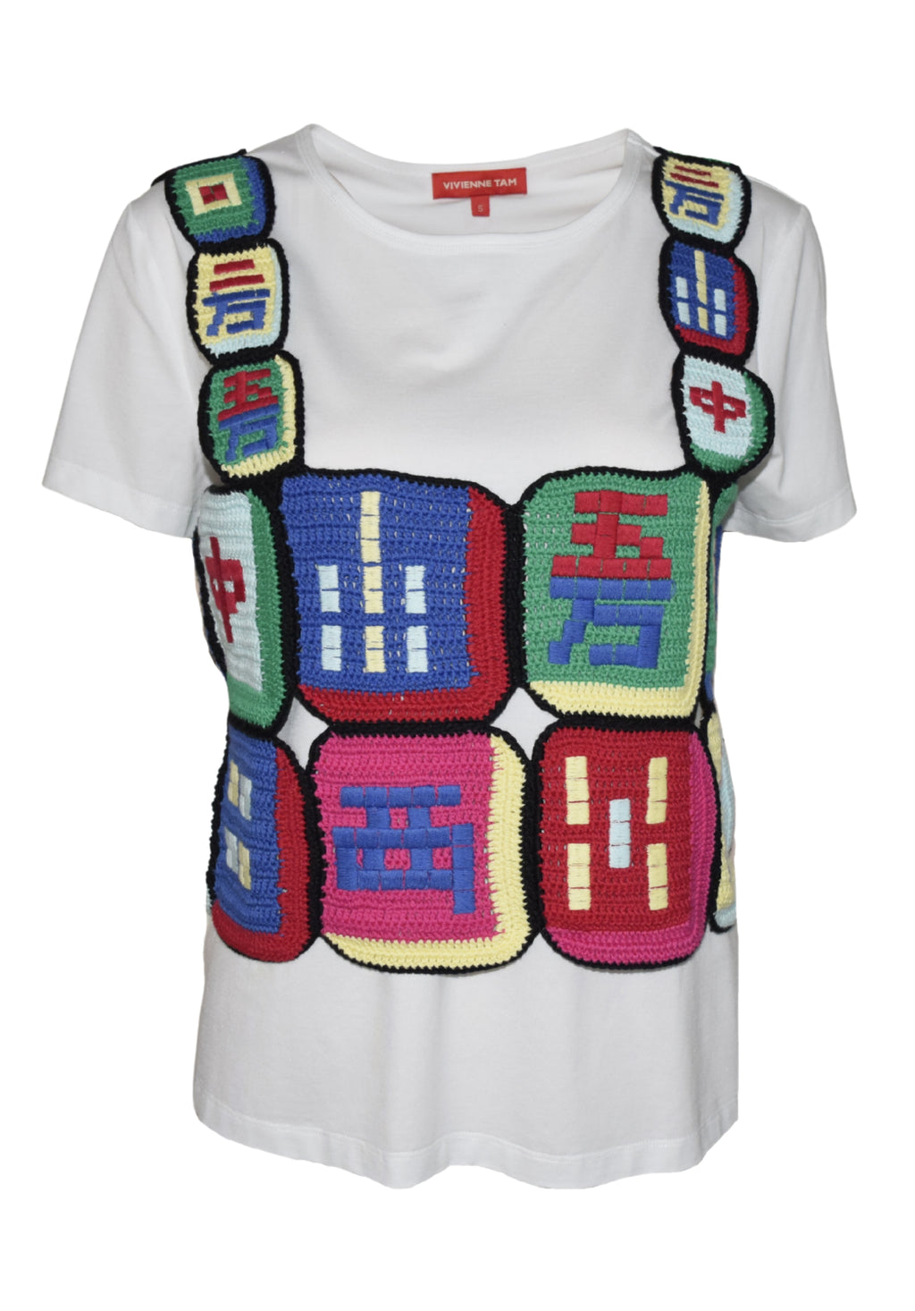 MAHJONG CROCHET CROP TOP – Vivienne Tam Store