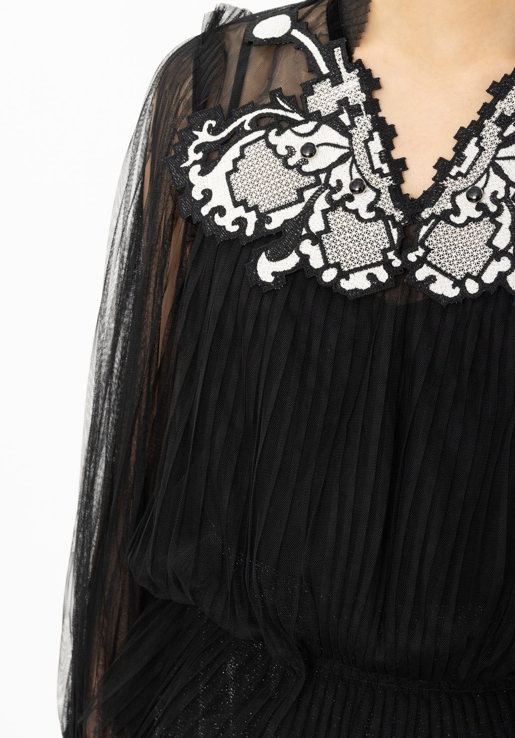 PIXEL BUTTERFLY WITH RIGIT NETTING TOP – Vivienne Tam Store